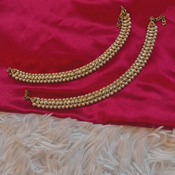 Jewelry | Golden Jhanjhar Anklets | Poshmark